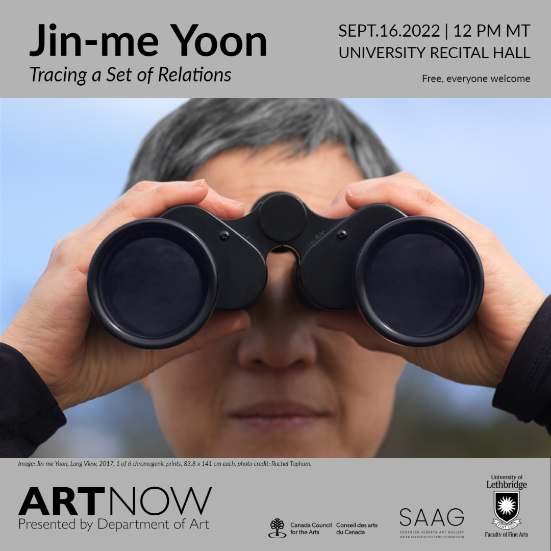 Art NOW series presents Jin-me Yoon | Notice Board
